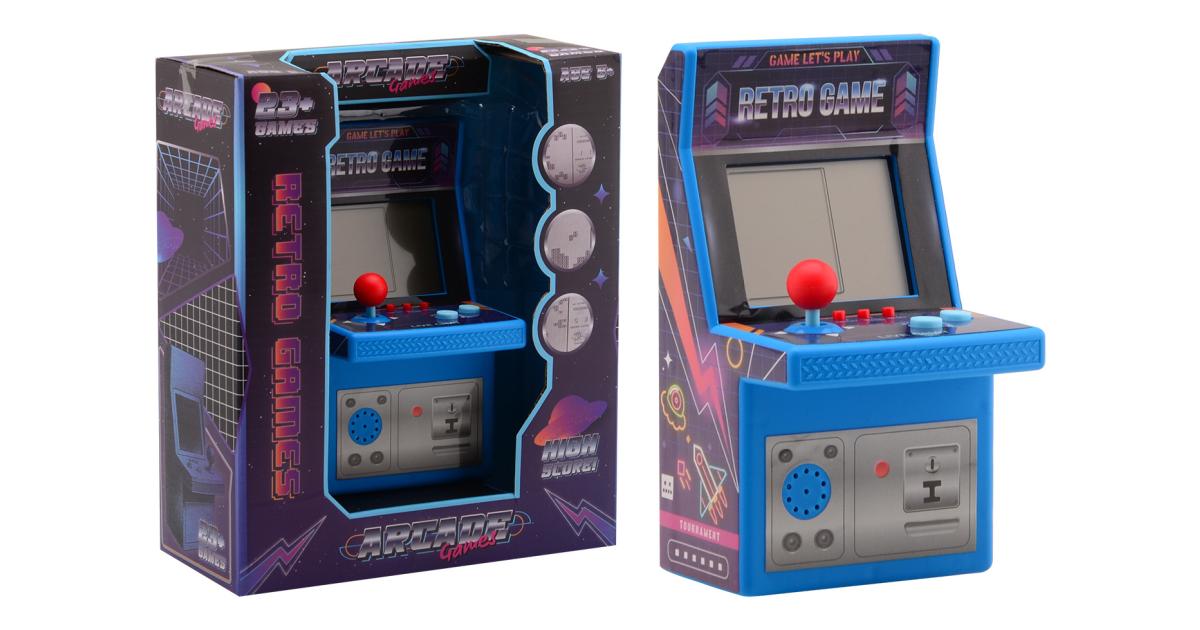 Retro arcade spelcomputer in doos | Piccle