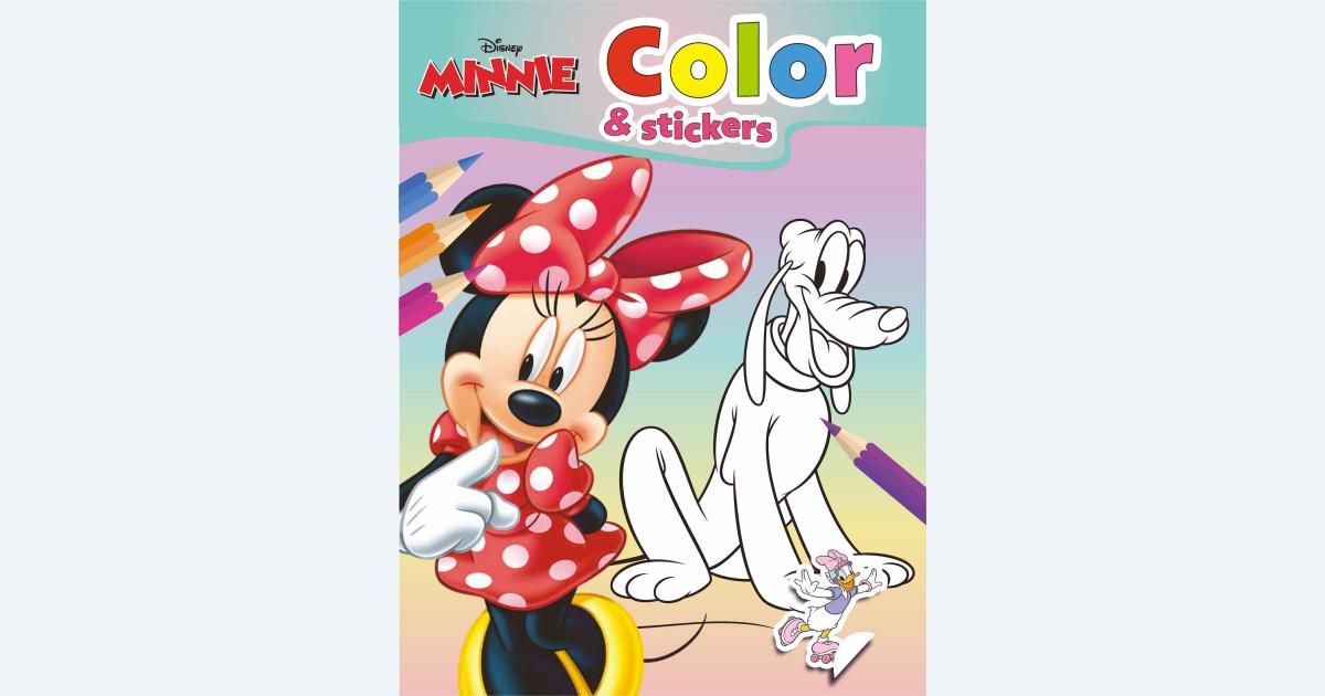 Walt Disney Color en Stickers Minnie | Piccle