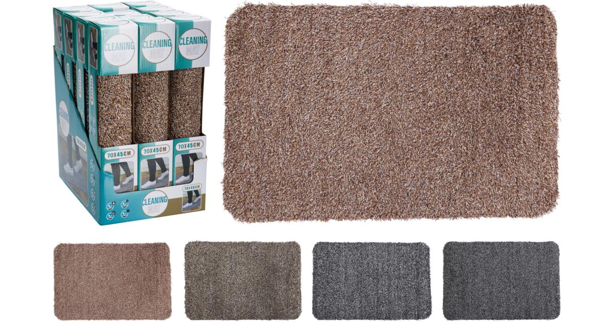 Schoonloopmat 70x45cm 4 assorti kleur | Piccle